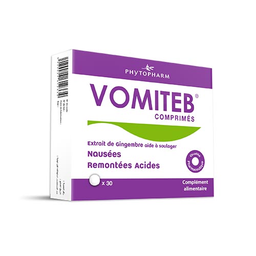 VOMITEB COMPRIMES B/30 ﻿ - Magpharm Laboratoires